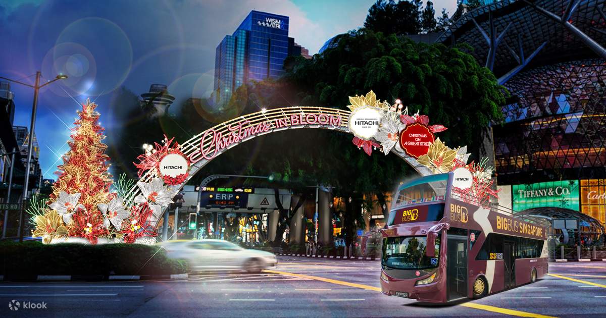 [Klook Exclusive] Big Bus Singapore Christmas Light-Up Tour - Klook ...
